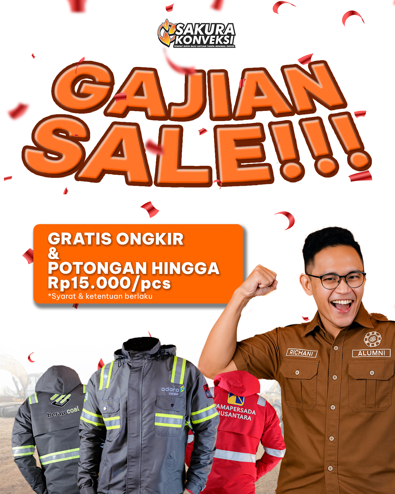 FORMAT PEMESANAN – Sakura Konveksi